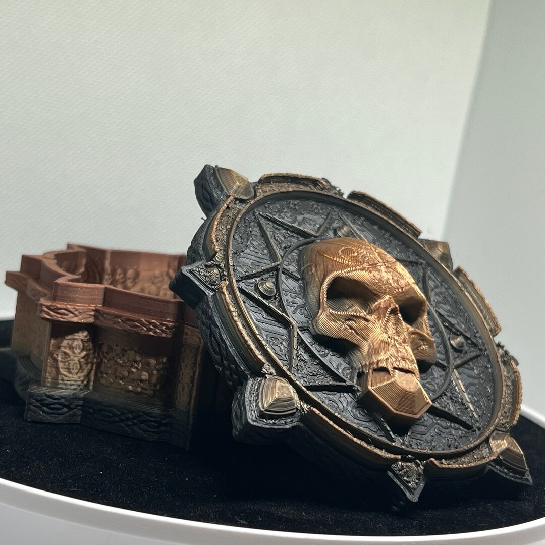 Necromancer Dice Vault and Terrain Feature - Etsy