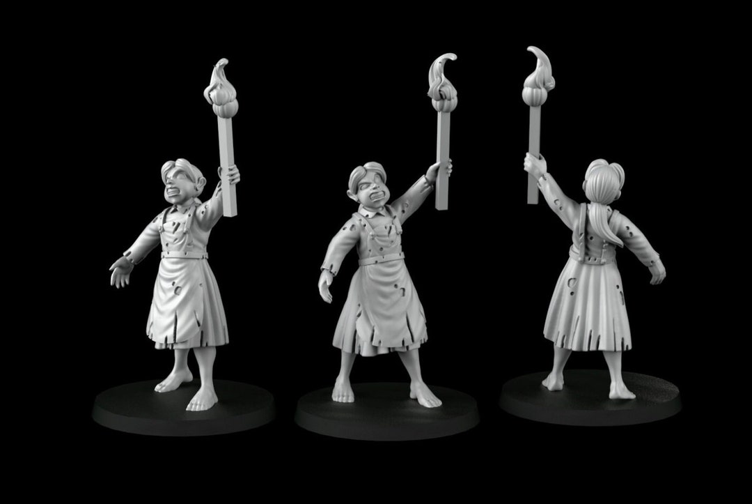 Angry Little Matchstick Girl Miniature - Etsy