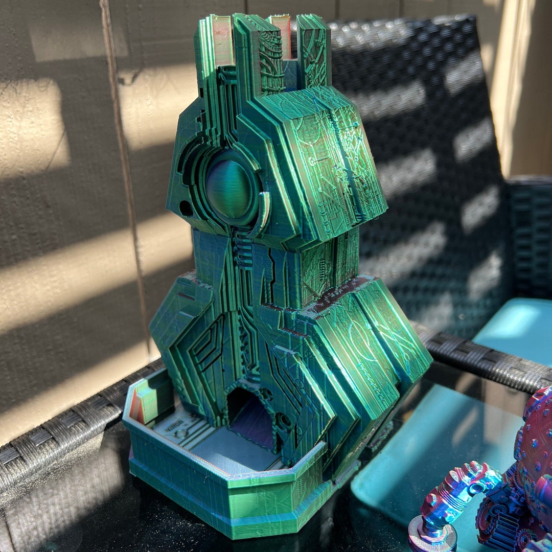Alien Obelisk Dice Tower - Etsy