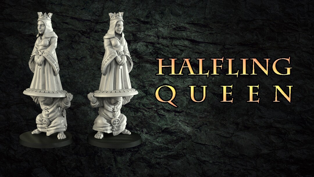 Halfling Queen and King - Etsy
