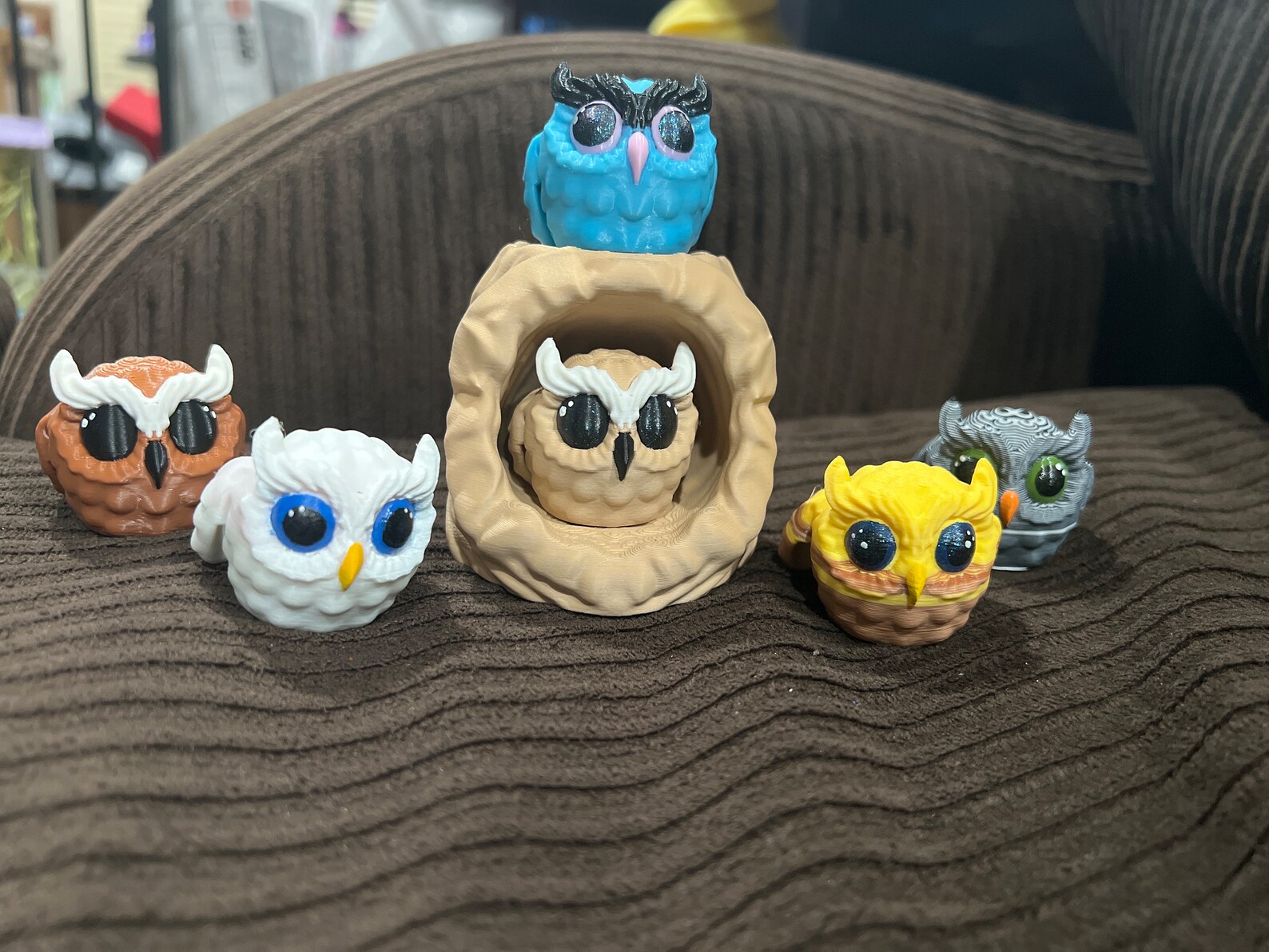 Owl Puffs - Etsy
