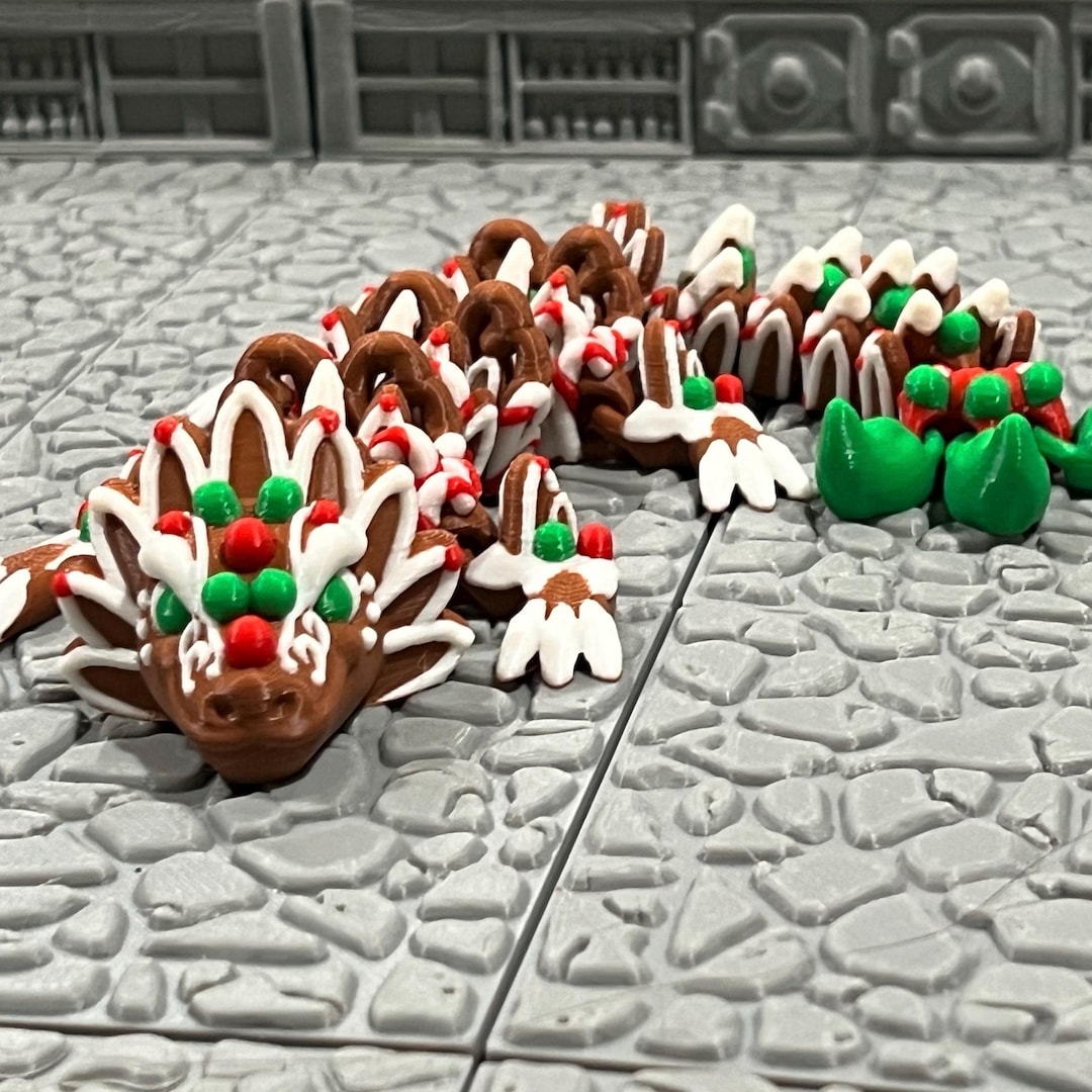 Gingerbread Dragon - Etsy