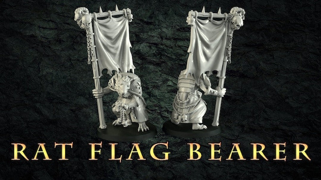 Rat Flag Bearer - Etsy