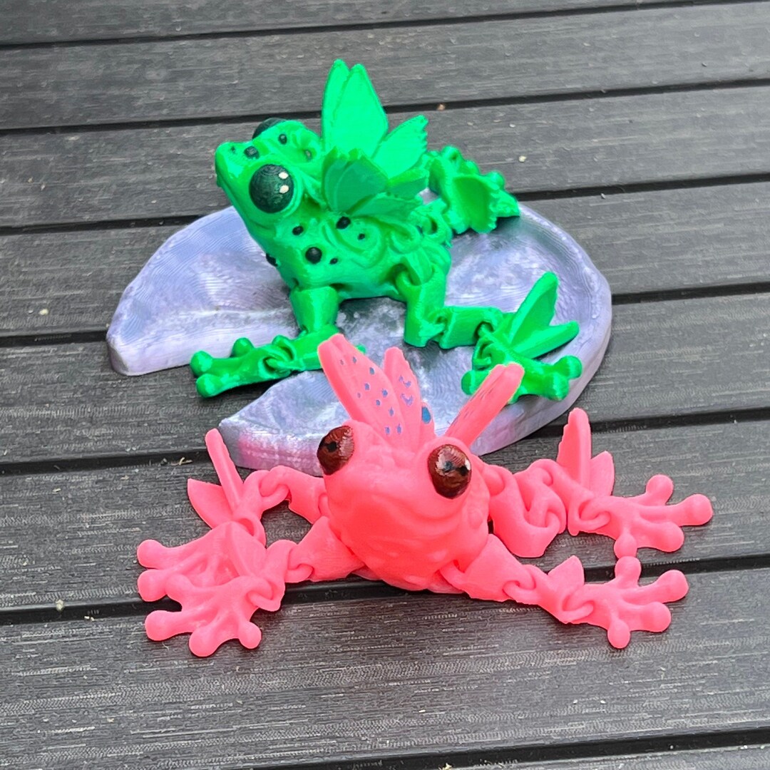 Flutter Frog - Etsy