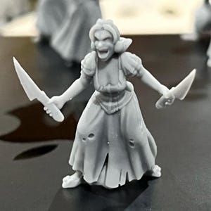Angry Snow White and Seven Dwarves Miniatures - Etsy