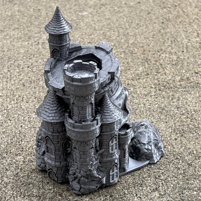 Skull Citadel Mini Dice Tower - Etsy