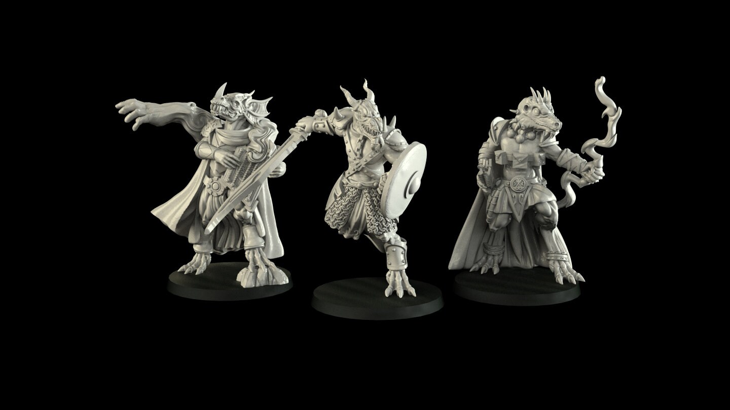 Dragonborn Miniatures - Etsy