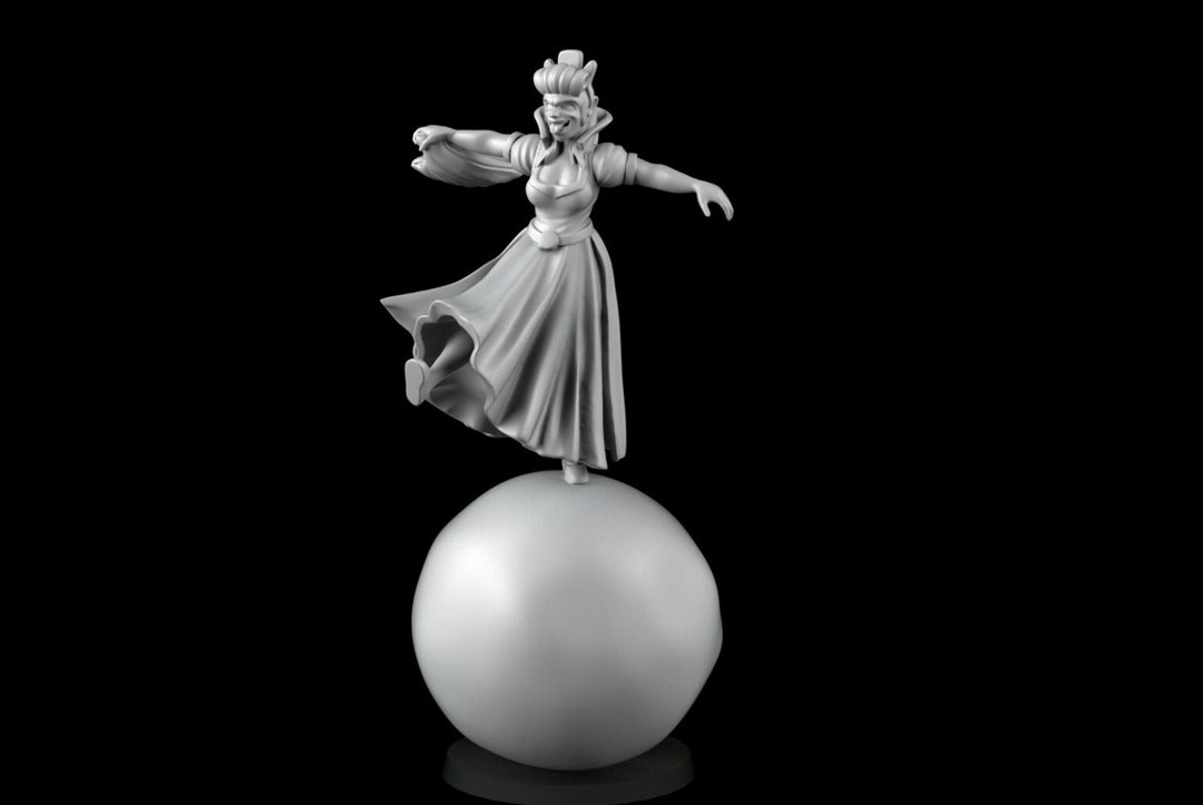 Angry Princess and the Pea Miniature - Etsy