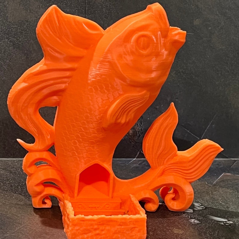 Koi Fish Dice Tower - Etsy
