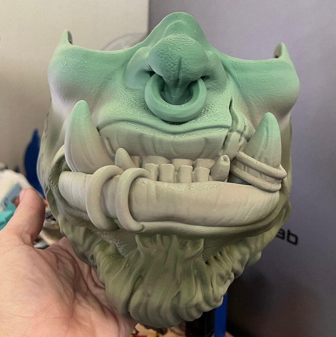Orc Cosplay Mask - Etsy