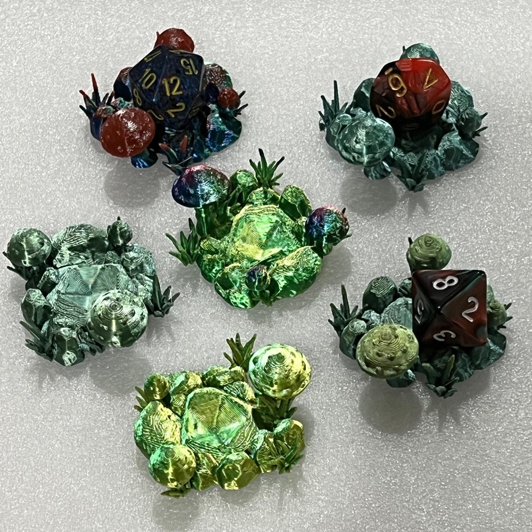 Mushroom Dice Display - Etsy