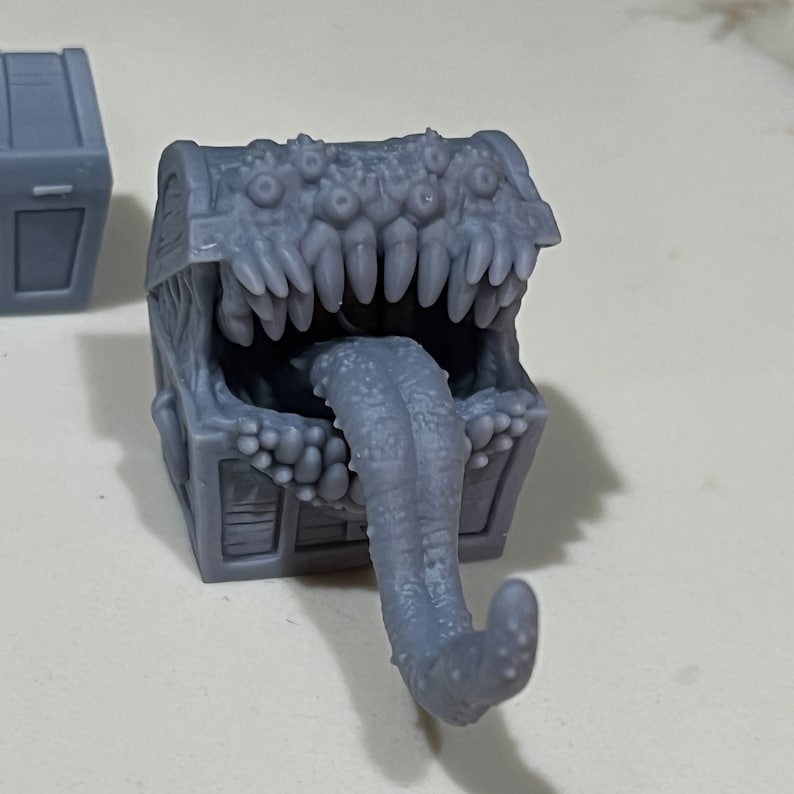 Mimic Chest 3D Print Before and After - Etsy
