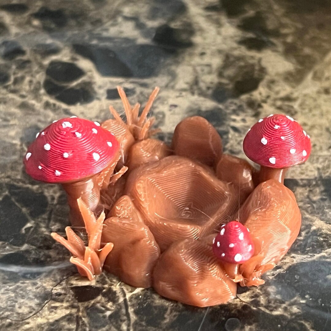 Mushroom Dice Display - Etsy