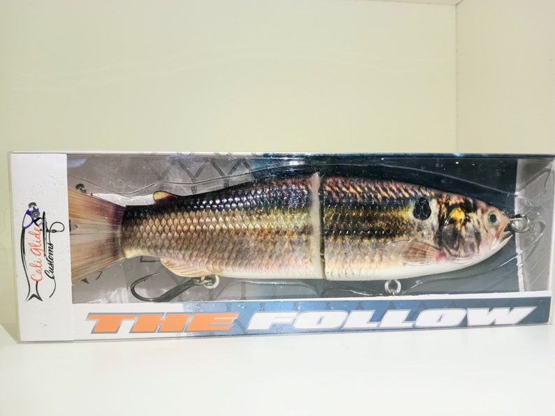 9" Thread Fin Shad - Etsy