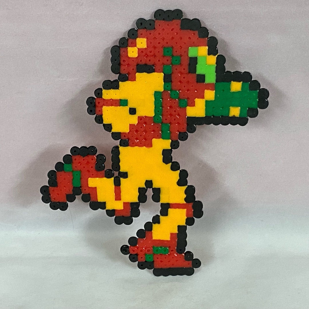 Metroid Perler Bead Art 1 Pcs - Etsy