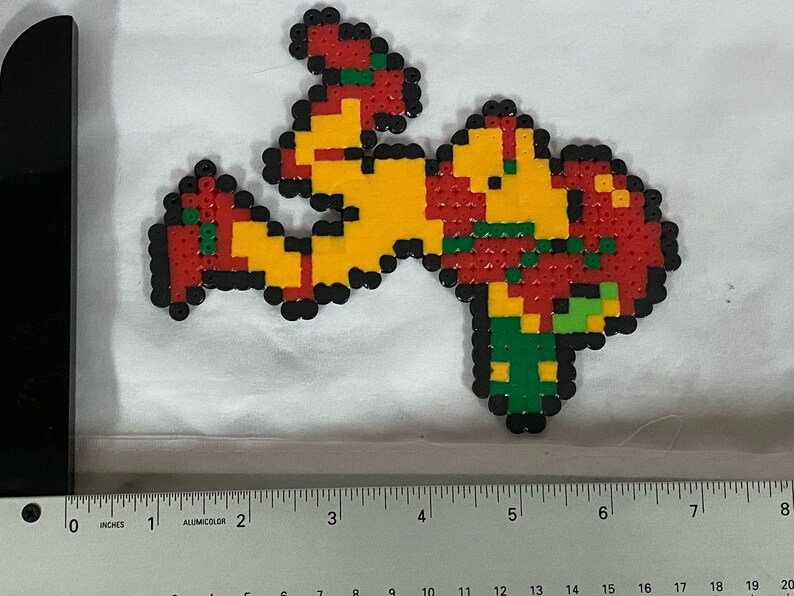 Metroid Perler Bead Art 1 Pcs - Etsy