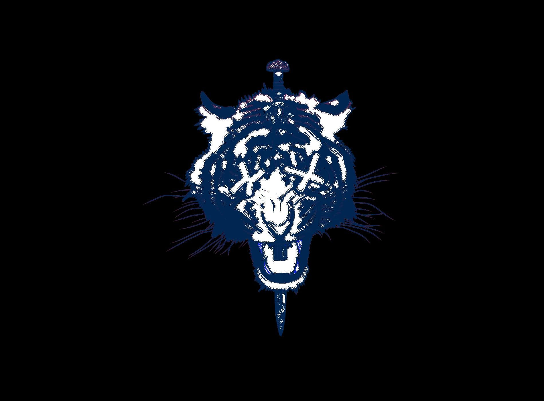 Tiger Design With Crossed Out Eyes - Etsy