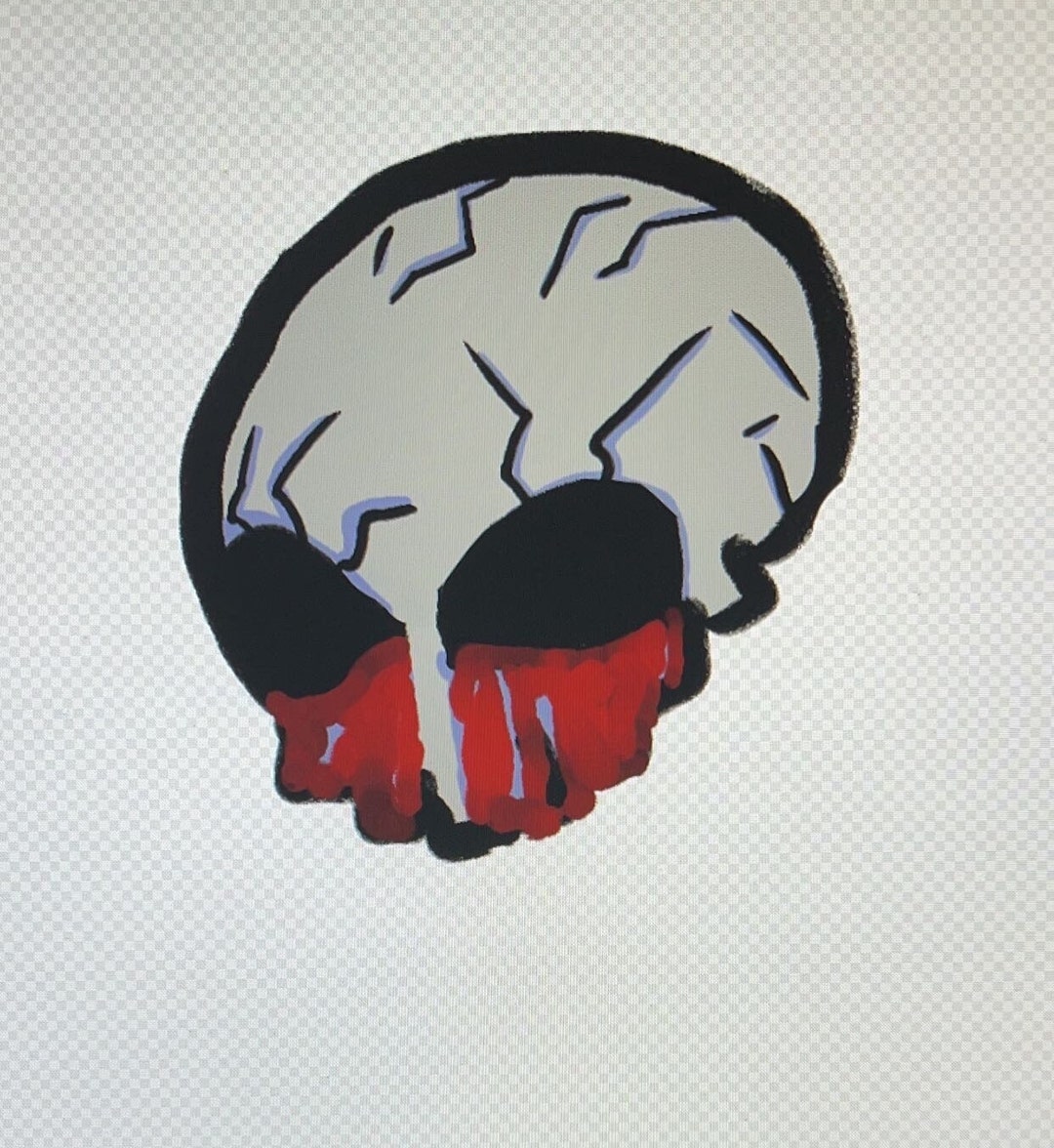 Alien Skull Bleeding, Svg , PNG - Etsy