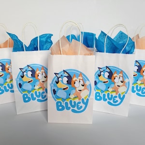 Personalized Bluey Inspired Goodie Bags - 8pk - Etsy