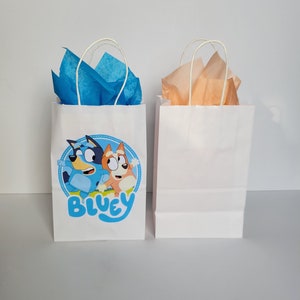 Personalized Bluey Inspired Goodie Bags - 8pk - Etsy