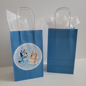 Personalized Bluey Inspired Goodie Bags - 8pk - Etsy