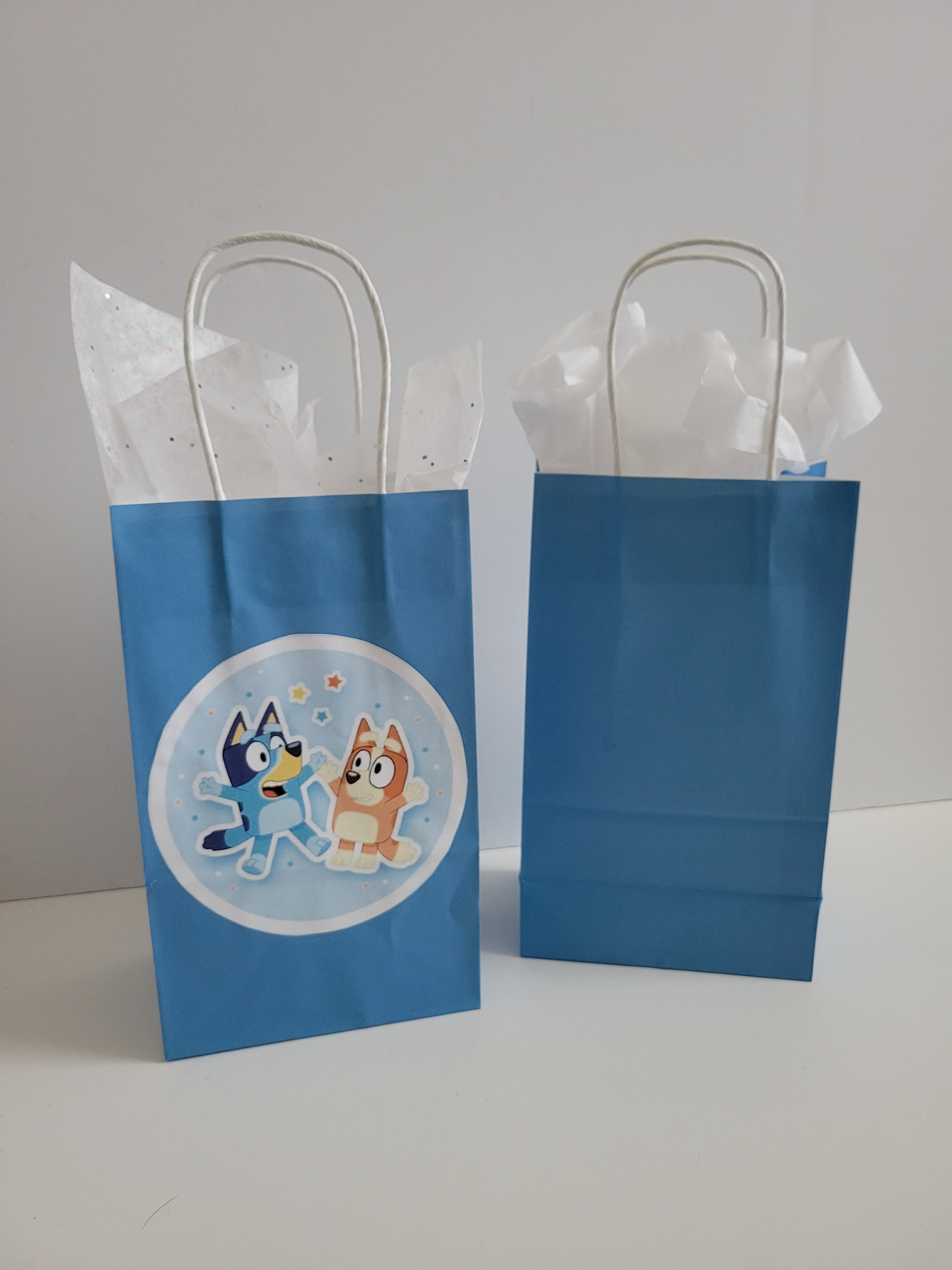 Personalized Bluey Inspired Goodie Bags 8pk - Etsy