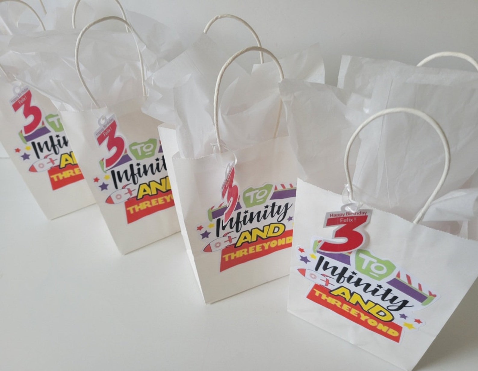 Personalized Buzz Inspired Goodie Bags 8pk - Etsy