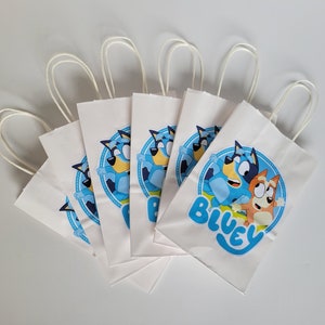 Personalized Bluey Inspired Goodie Bags - 8pk - Etsy