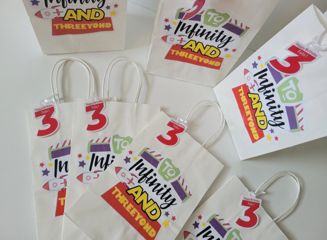 Personalized Buzz Inspired Goodie Bags 8pk - Etsy
