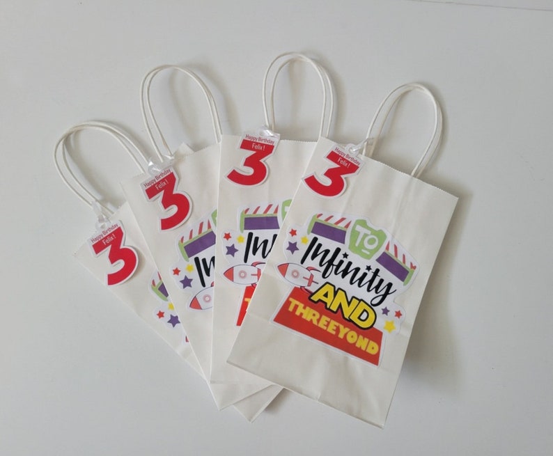 Personalized Buzz Inspired Goodie Bags 8pk - Etsy