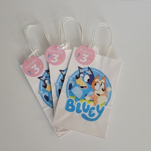 Personalized Bluey Inspired Goodie Bags - 8pk - Etsy