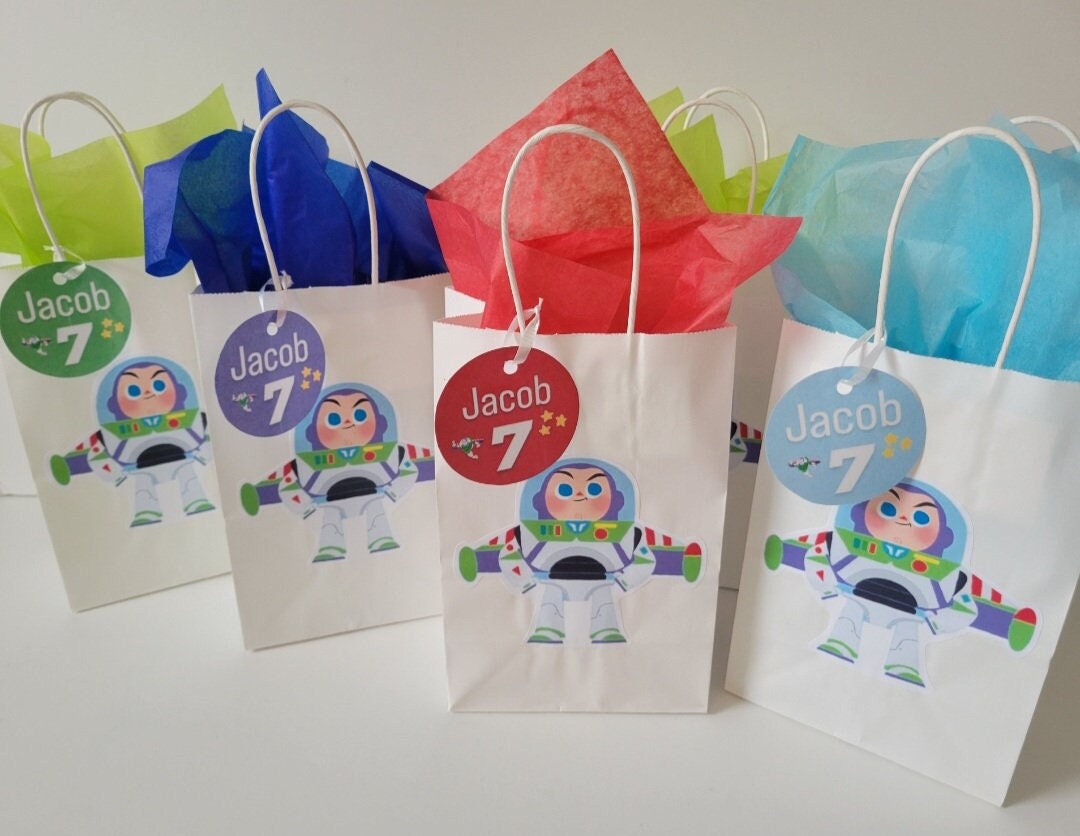 Personalized Buzz Inspired Goodie Bags 8pk - Etsy