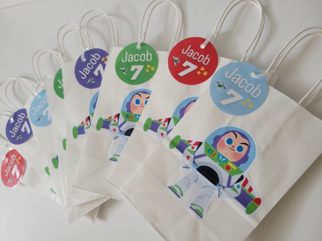 Personalized Buzz Inspired Goodie Bags 8pk - Etsy