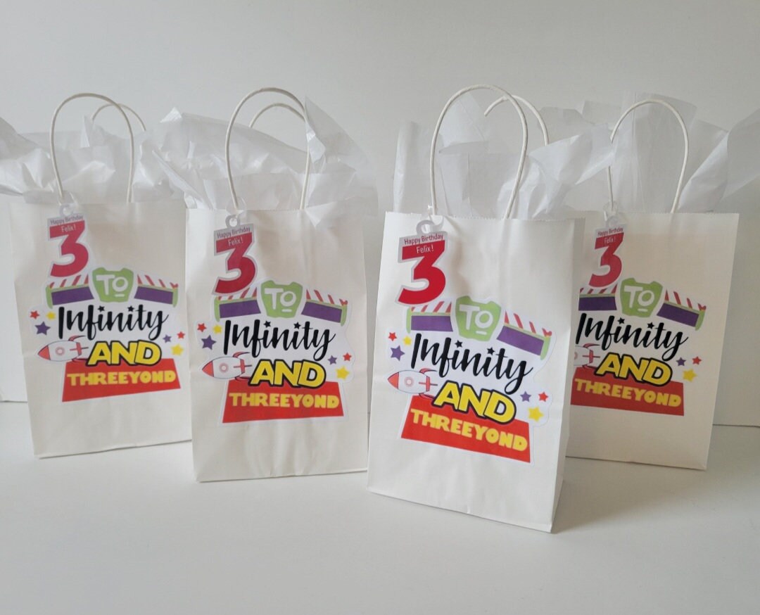 Personalized Buzz Inspired Goodie Bags 8pk - Etsy