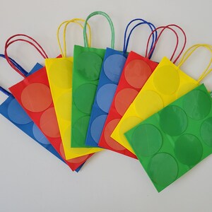 Personalized Blocks Inspired Goodie Bags - 8pk - Etsy