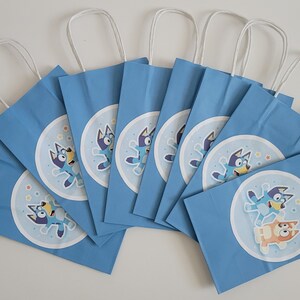 Personalized Bluey Inspired Goodie Bags - 8pk - Etsy