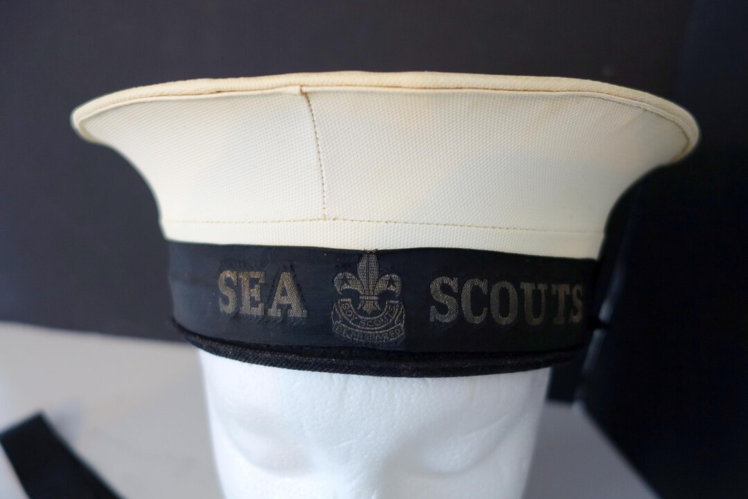Authentic Canadian BSA 1930-40s Sea Scout Boy Scout Cap Very Rare - Etsy