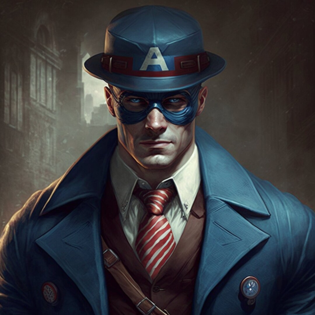 1920s Captain America - Etsy