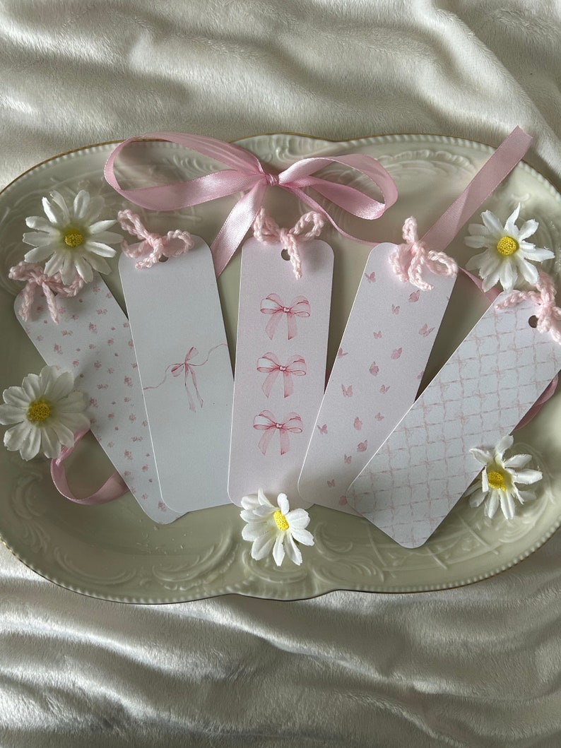 Coquette Bookmarks Printable PDF Instant Download PDF Digital Print ...