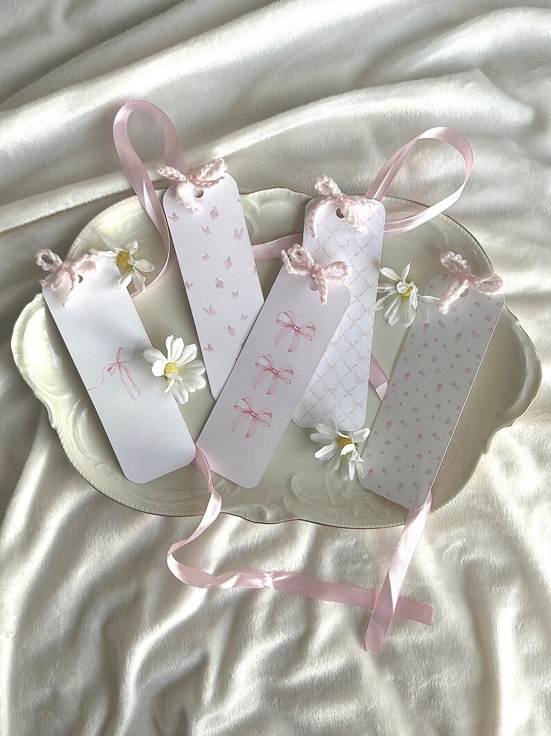 Coquette Bookmarks Printable PDF Instant Download PDF Digital Print ...