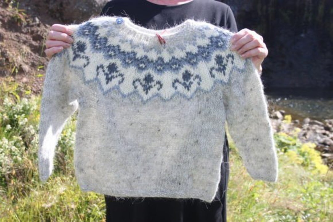 Icelandic Kids Sweater Knitting Pattern - Etsy