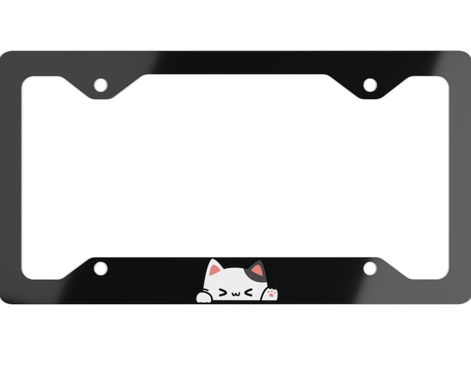 Ultra Slim Be Kind to All Kinds Critters License Plate Frame ...