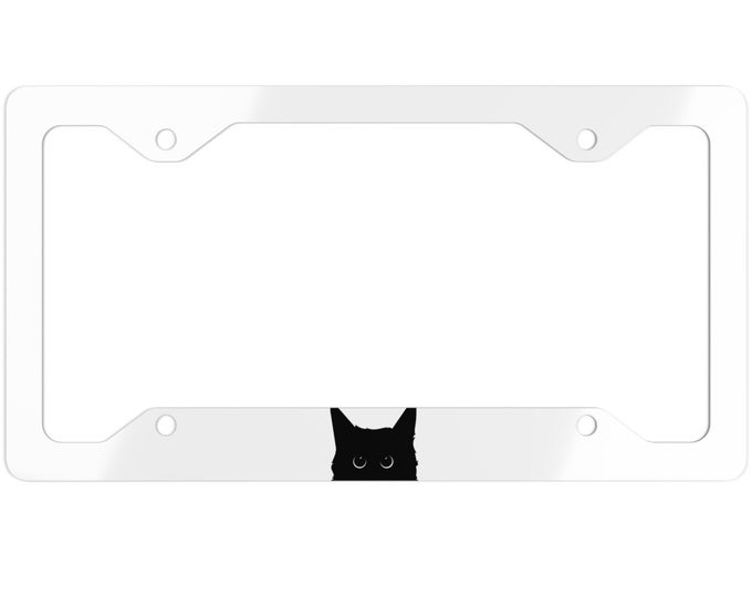 Ultra Slim Wildflower Floral License Plate Frame, Cute Car Accessories ...