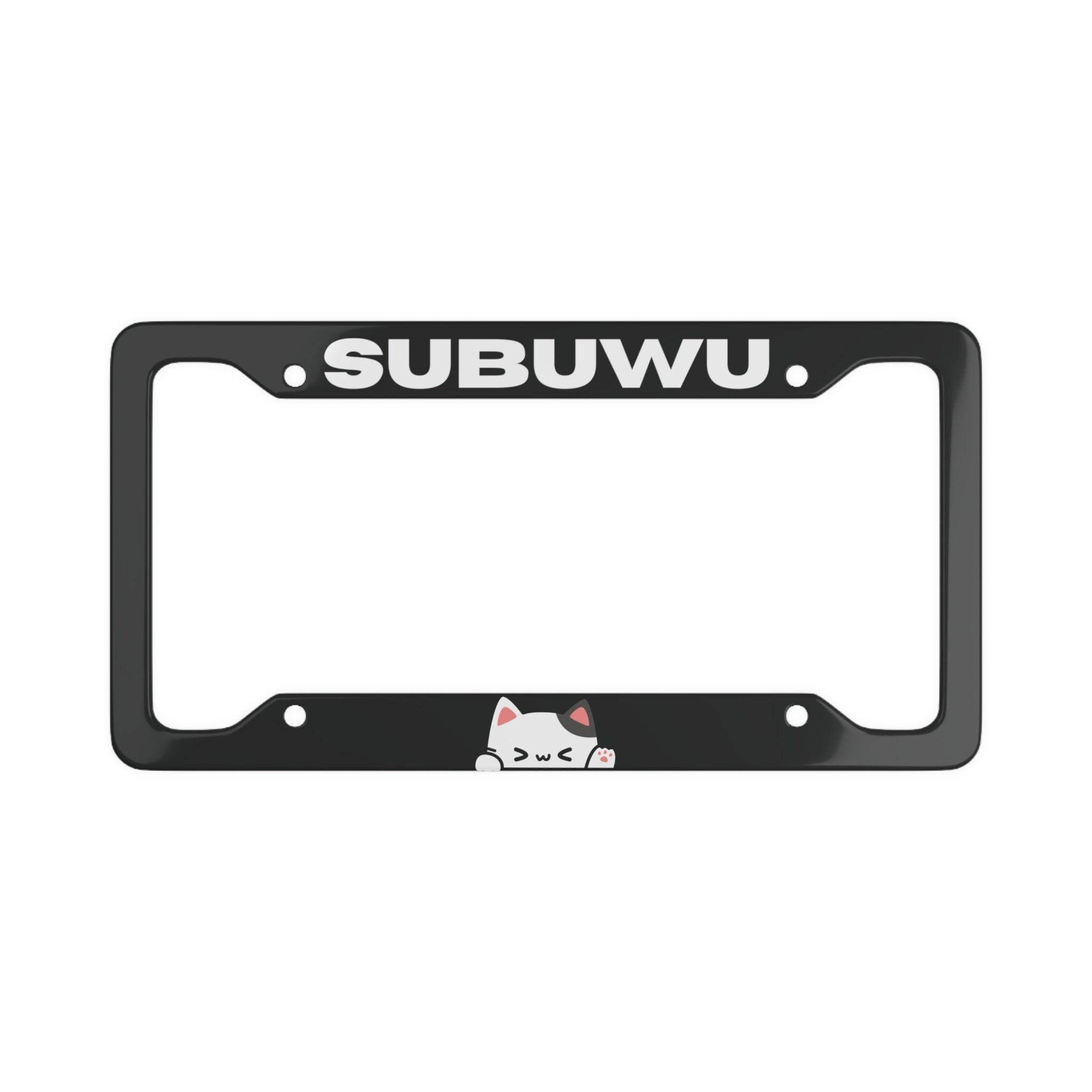 Subaru pet lover license plate frame store