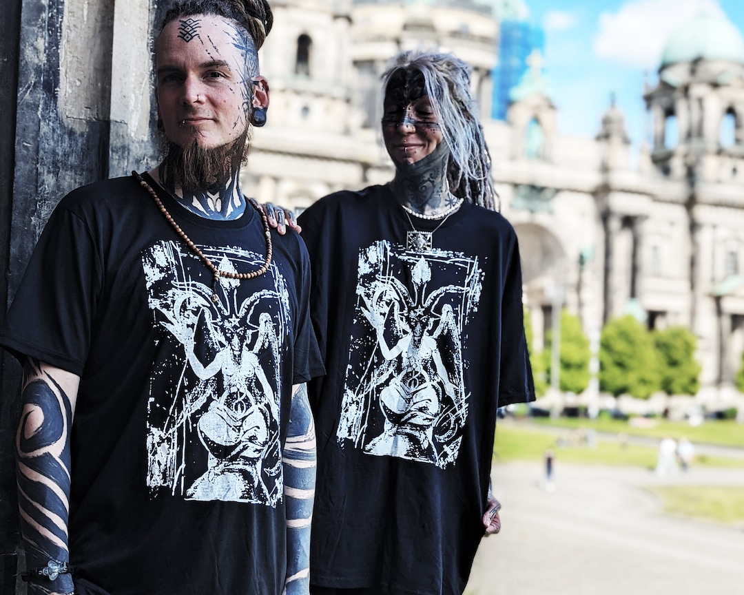 Baphomet Tshirt,as Above so Below Occultist Shirt,grunge Graphic Tee ...
