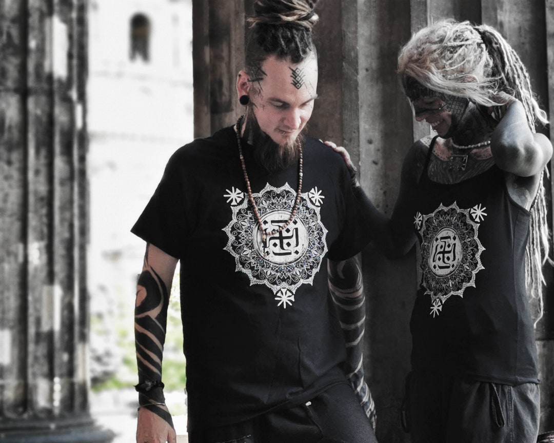 Dingir Swastika Tshirt/top,sumerian Mythology Unisex Shirt,pagan ...