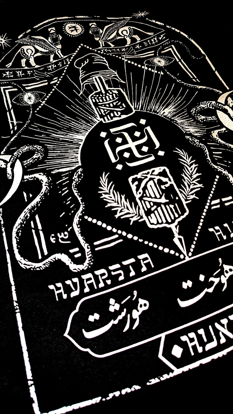 Backpatch Swastika in Mithraic Cult of Fire .threefold Path of Asha ...