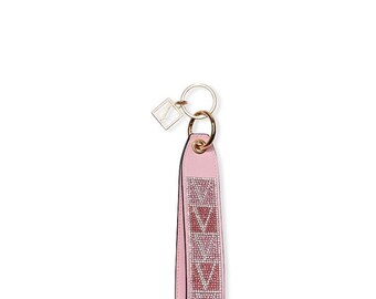 Victoria’s Secret Keychain Black Rhinestone Logo Cursive NEW - Etsy