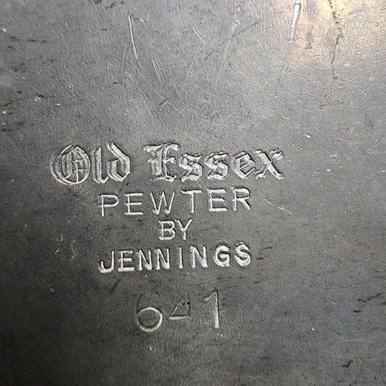 Vintage Old Essex Pewter Teapot by Jennings #641 - Etsy