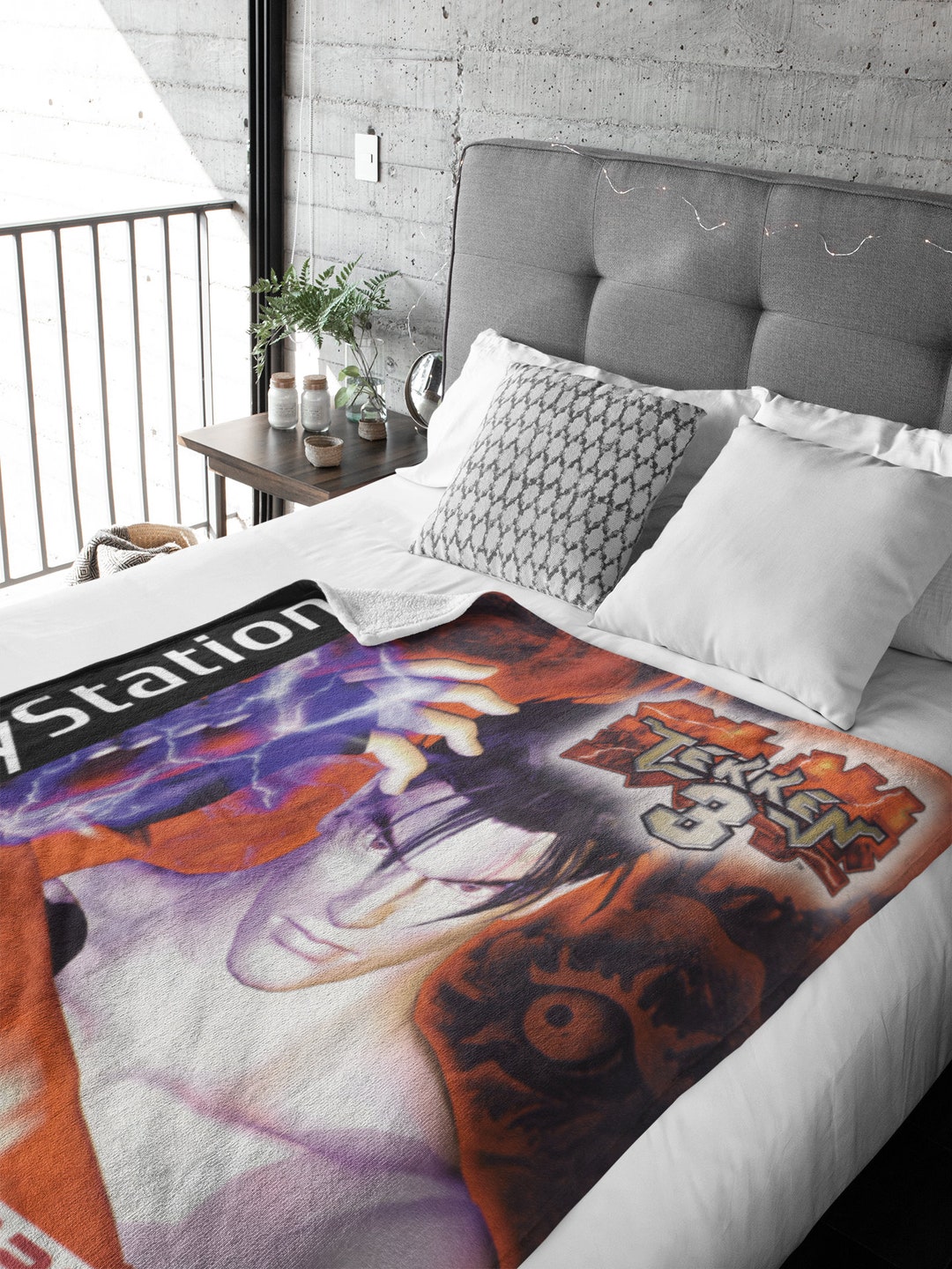 Gaming Blanket Retro Video Game Blanket Game Room Decor Gamer Gift Game ...